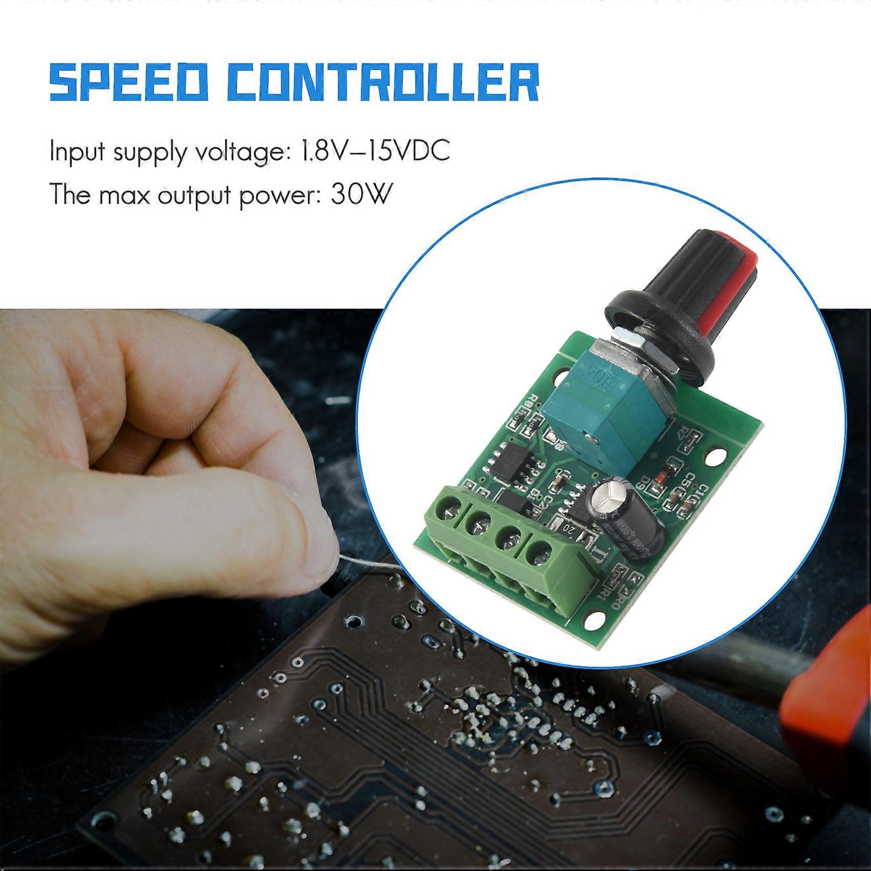DC 1.8V 3V 5V 6V 12V 2A motor speed controller controller controller ...