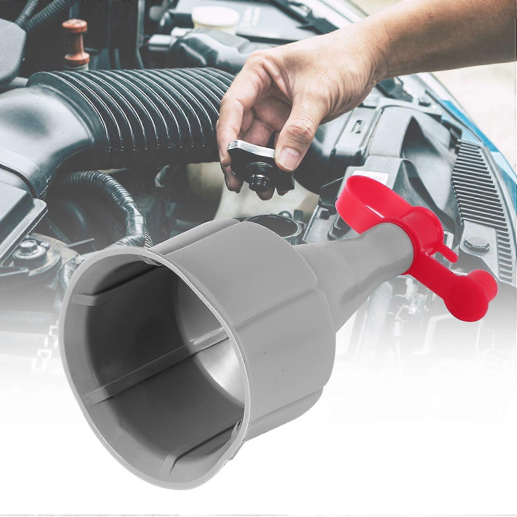Car Magnetic Oil Drain Funnel 3 In 1 Anti Spill Filter Tool Spill Free ...