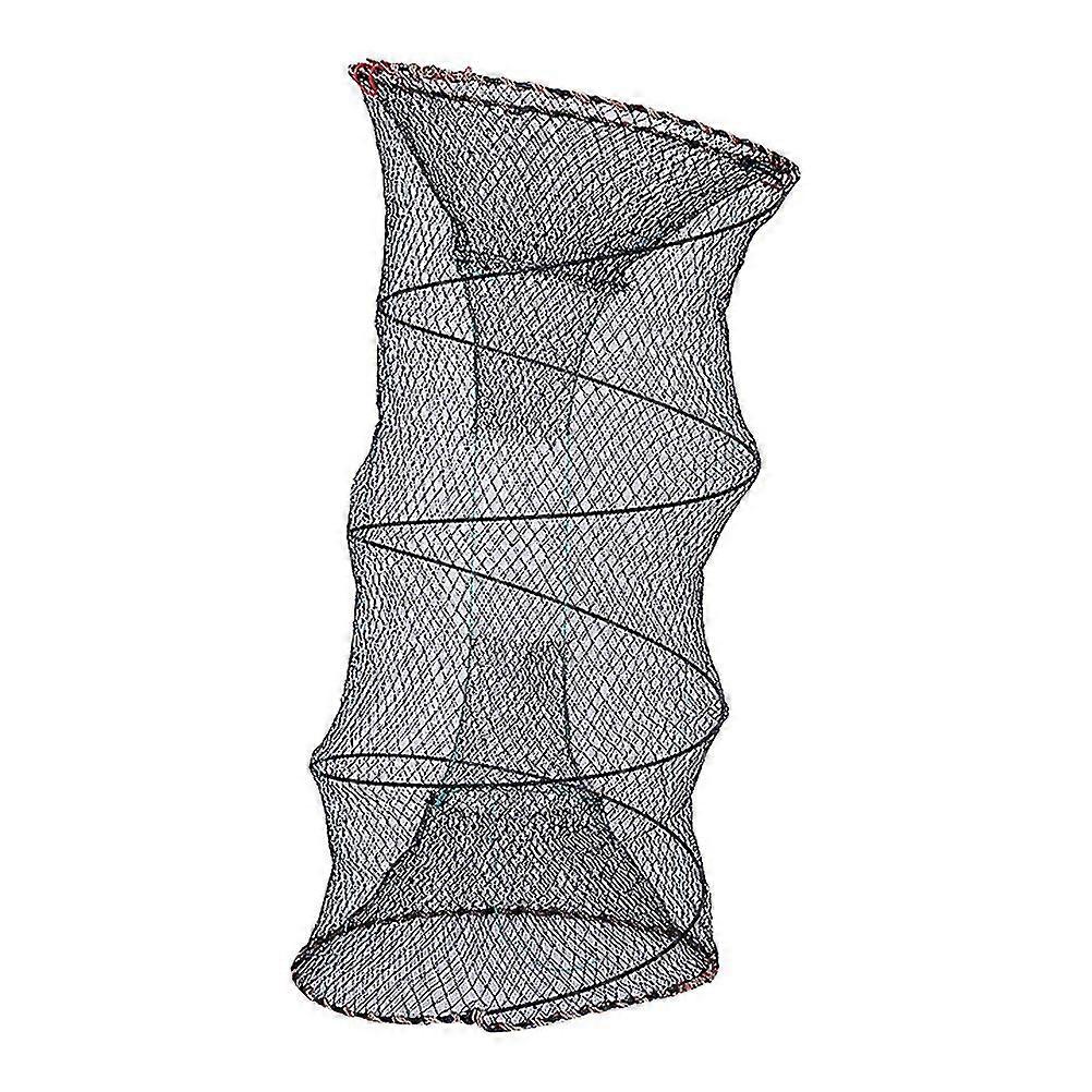 Crawfish Bait Crawdad Catcher Foldable Crab Net Collapsible Fishing Net ...