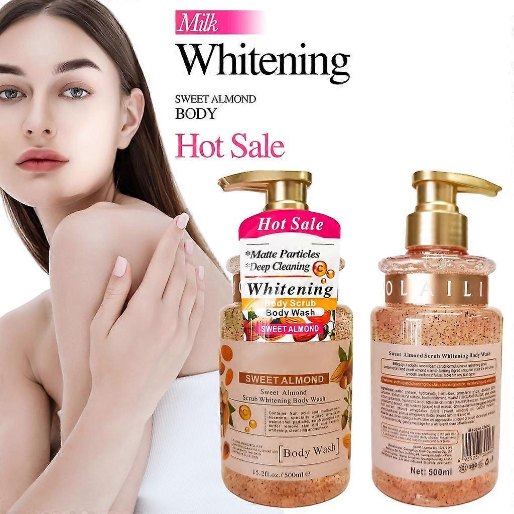 Scrub Body Wash Cleanser Gentle Cleaning Moisturizing Shower Gels 16 ...