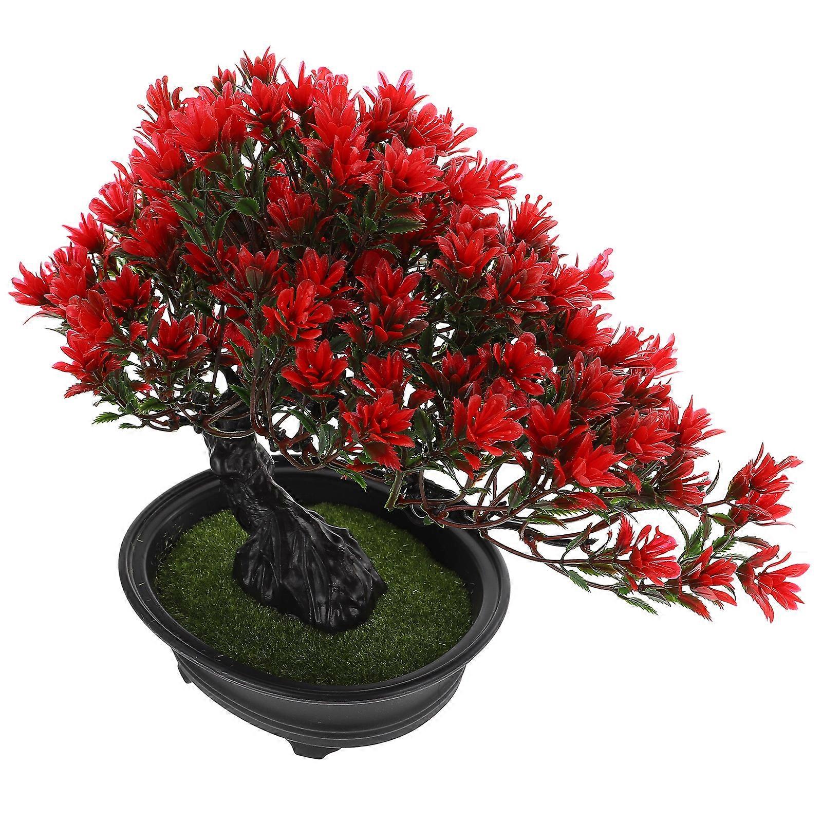 Emulated Plant Bonsai Simulation Plant Indoor Bonsai Decorative Supply ...