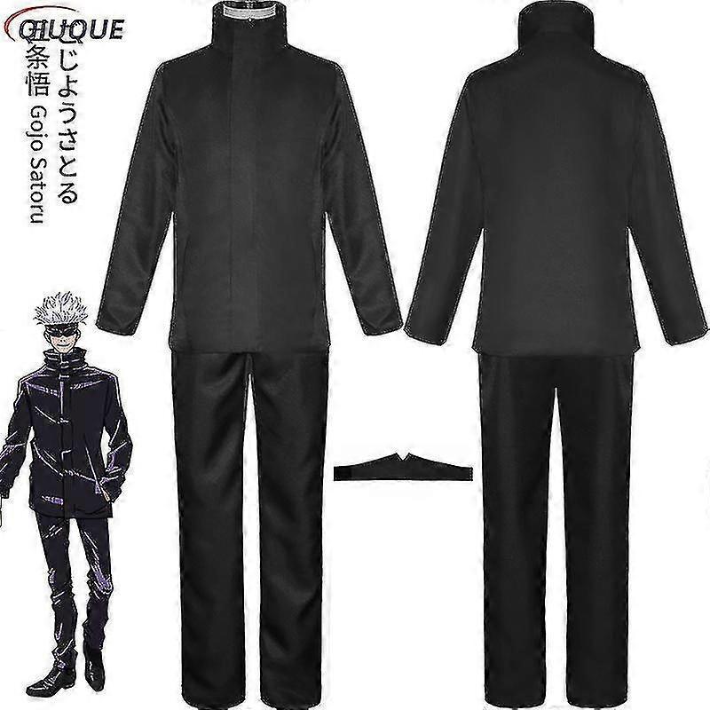 2023-anime Jujutsu Kaisen Gojo Satoru Cosplay Costume Tops Pants Eye ...