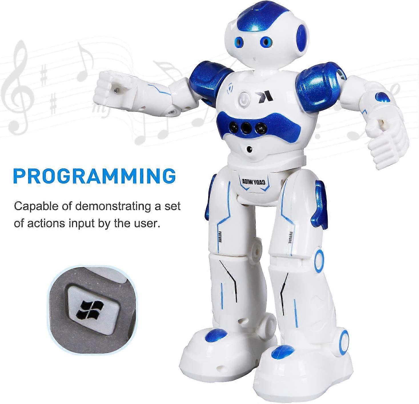 2023 - Remote Controlled Robot Toys for Children, Intelligent Programmable RC Robot with Gesture ...