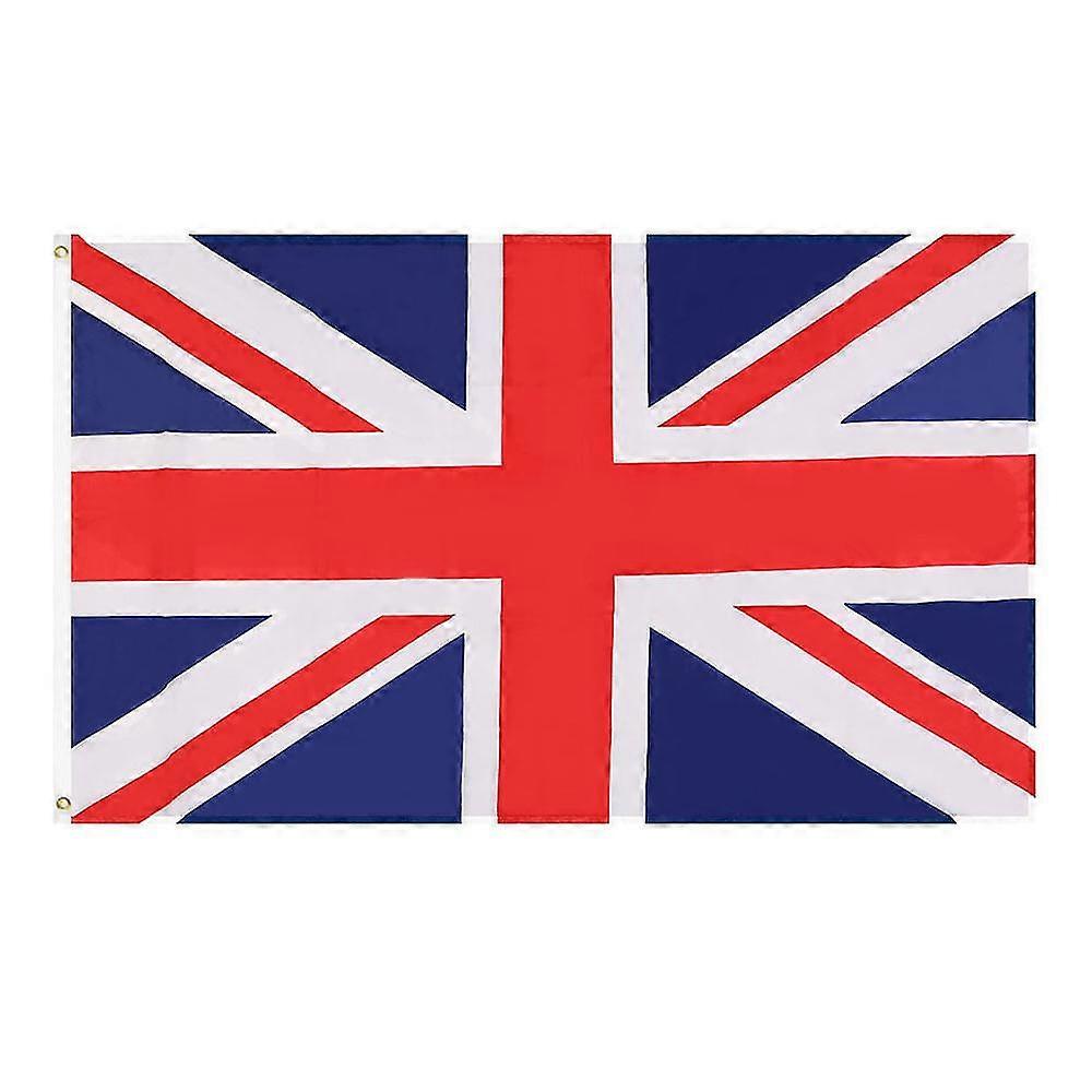 British Flag Union Jack Flag 5x3/150x90cm Large Polyester Great Britain ...
