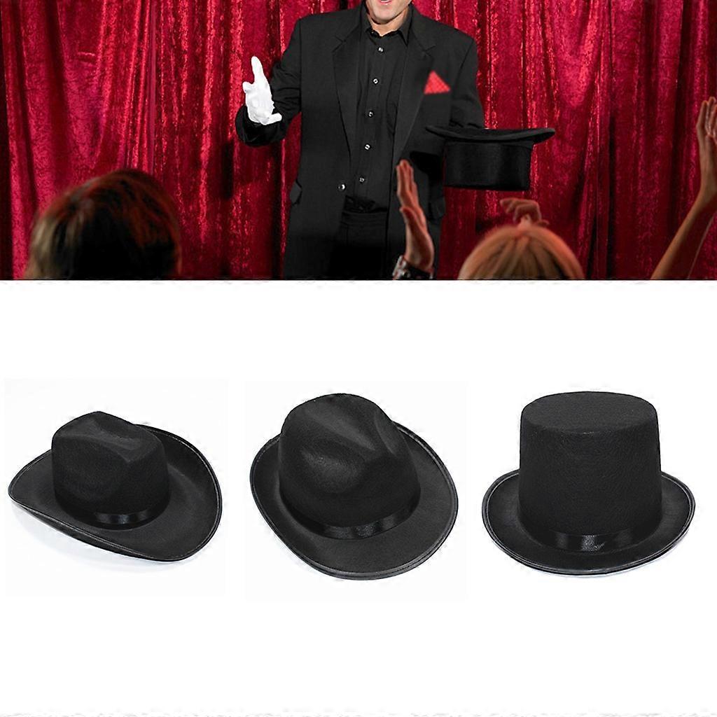 Magician Top Hat Pork Pie Hat Sequin Top Hat Bowler Top Hat Ringmaster ...