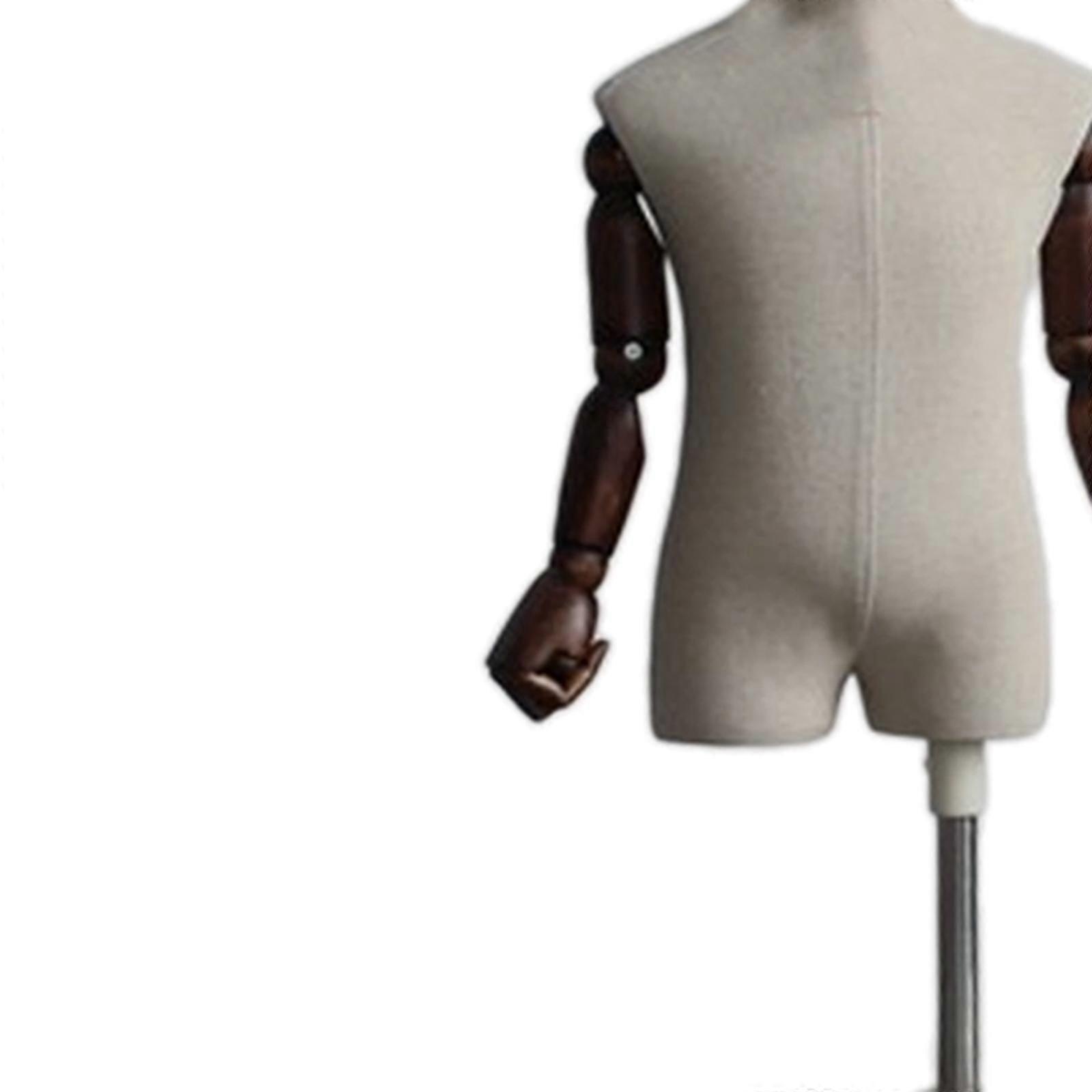 Kids Mannequin Shelf Accessories Torso Rack for Jewelry Sewing Clothing ...