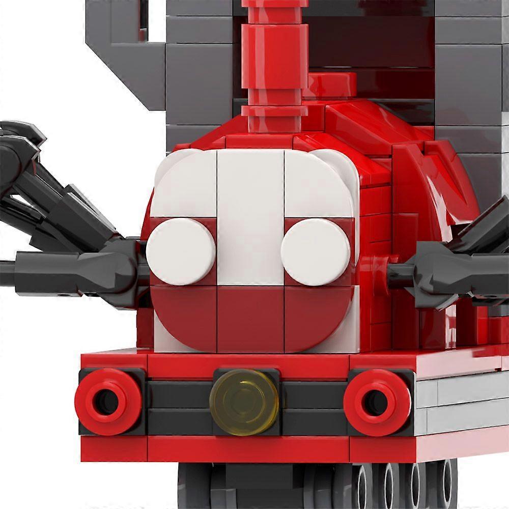MOC Charles Monster Spider Evil Train Building Block Toy Horror Game ...