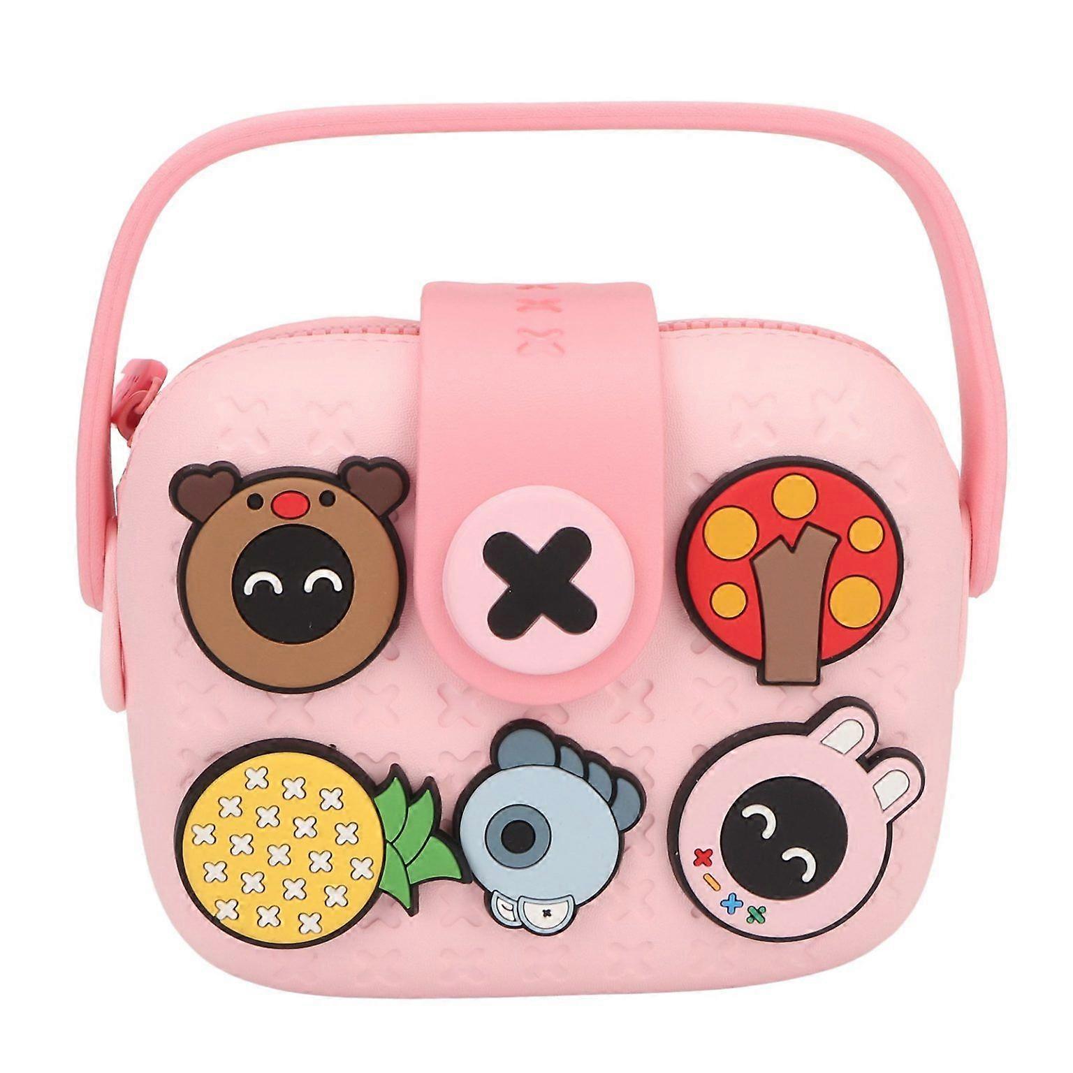 Kids Crossbody Camera Bag - Cartoon Multi-Color Case for Kids' Cameras ...