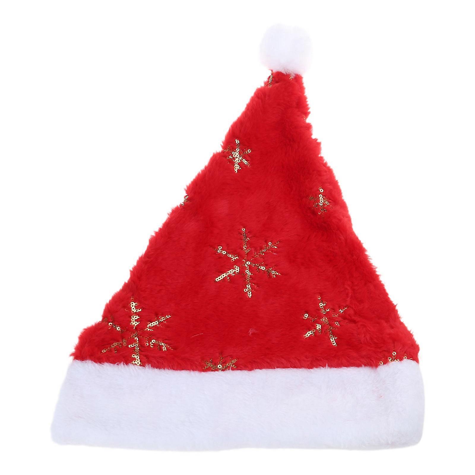 Cheerful Elf Hat with Sequins Snowflake Beanies Hat Slouch Christmas ...