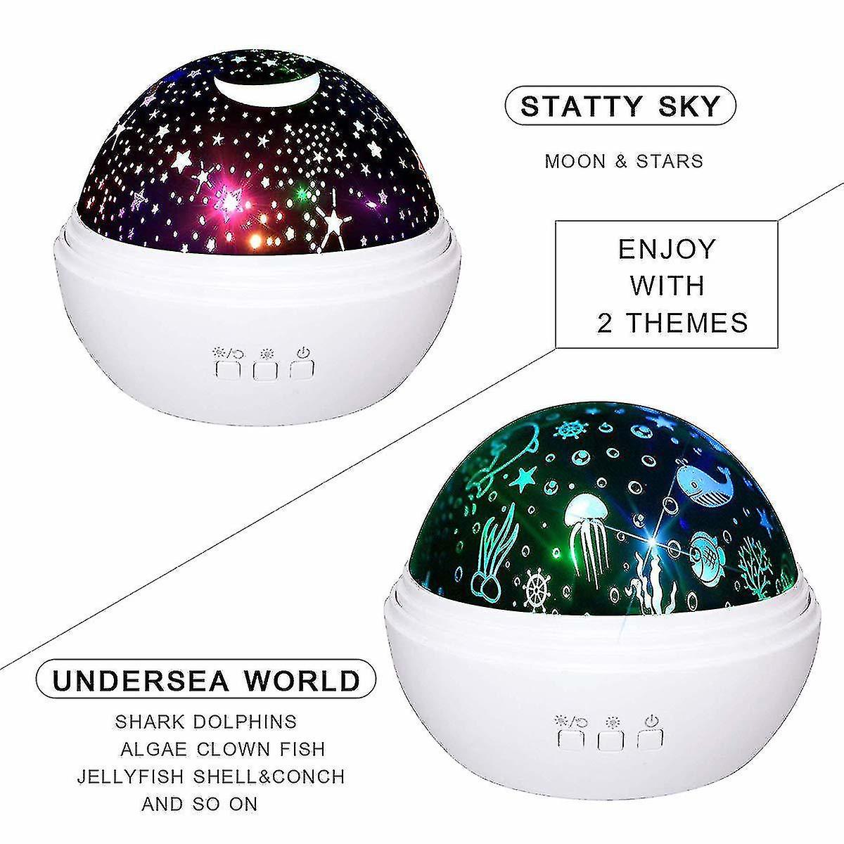 Led Star Projector, 8 Night Light Baby Sleep Aids, For Sleep Relaxation ...