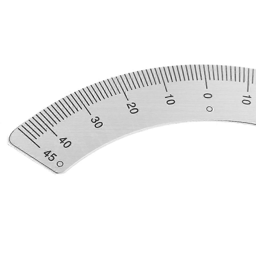 Angle Plate Scale Ruler 45 Degree Aluminum Alloy Protractors Milling ...