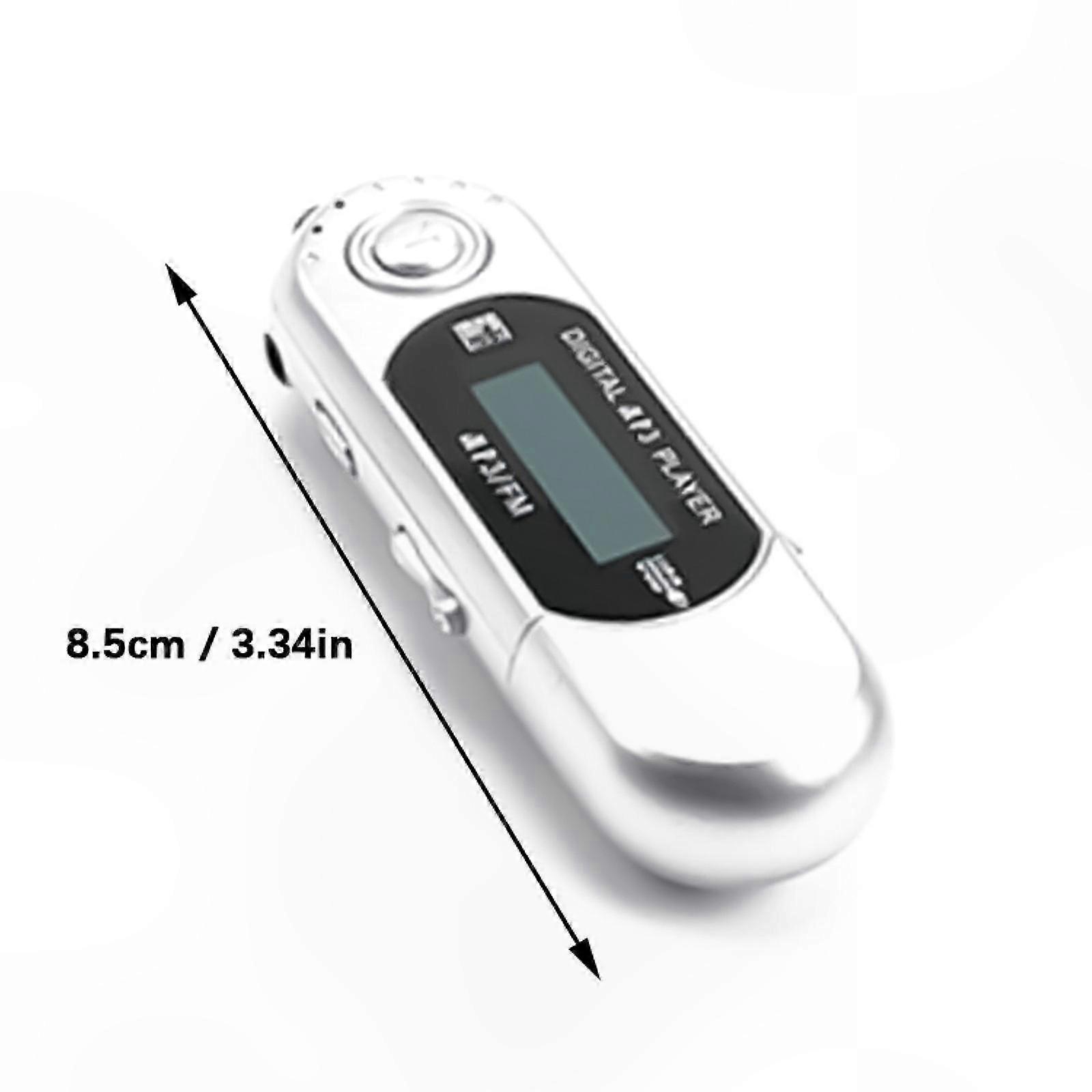 Rechargeable MP3 Player with Energy-Saving Design, 4GB/8GB Memory, LCD ...