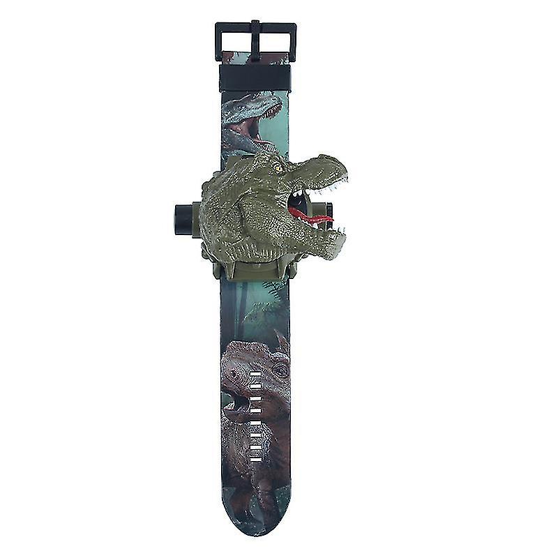 Watch with 24 Dinosaur Projection Patterns Cartoons Kids Digital ...