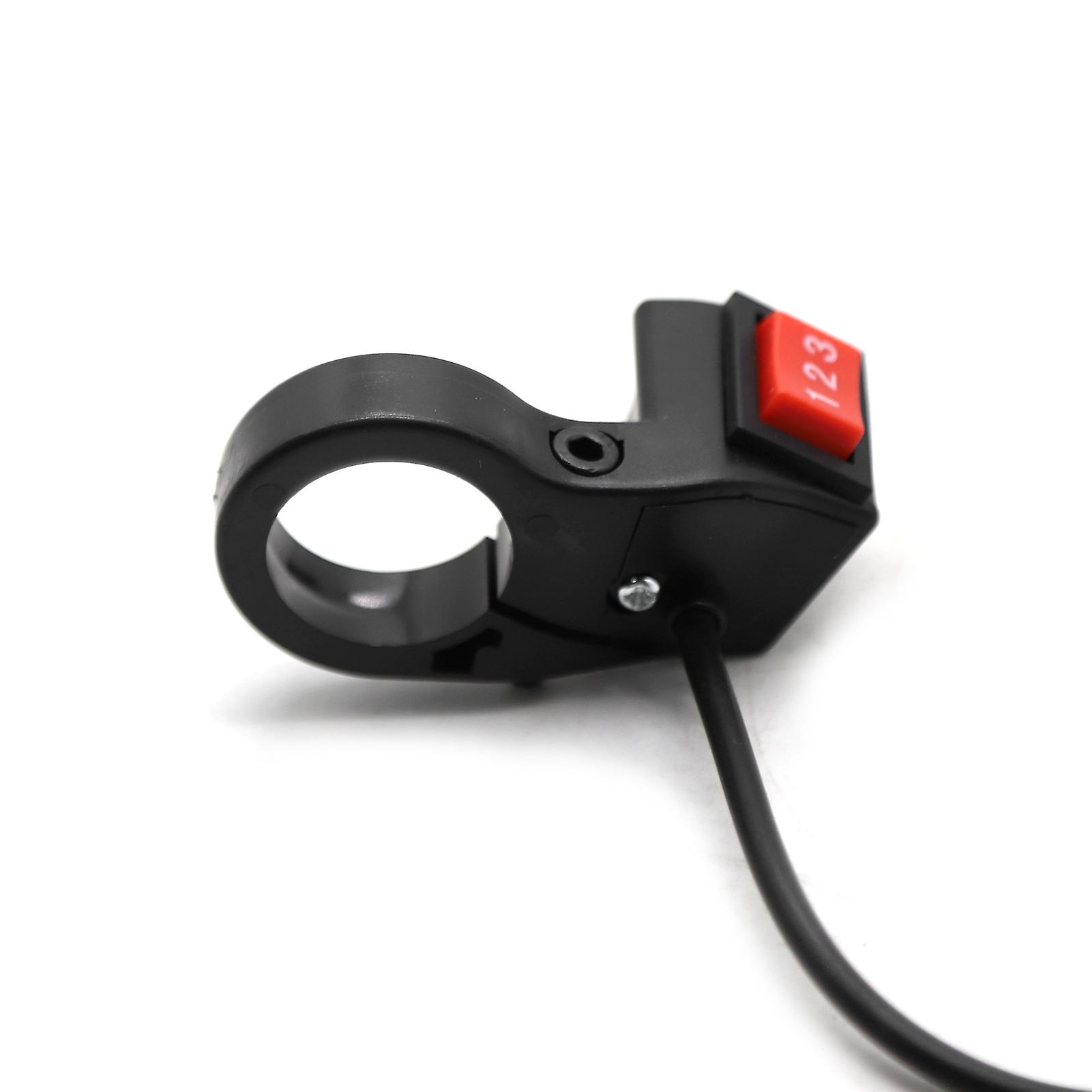 Motorcycle 123 Switch 22mm 7/8in Handlebar Switch Shift Handlebar ...
