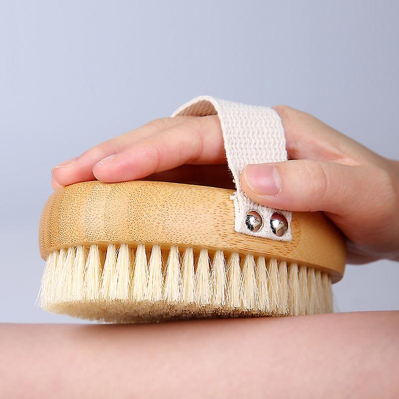 Body brush The exfoliating brush The bath brush with natural bristles ...