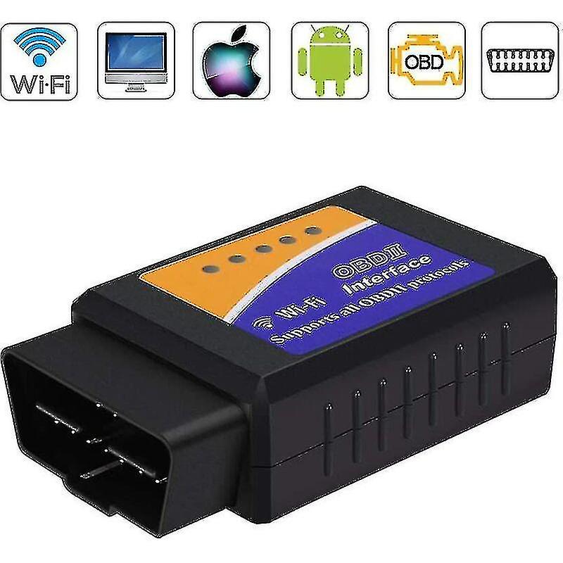 Wifi Obd2 Diagnostic Tool, Elm327 Obd2 Car Diagnostic Tool, Obd Ii ...