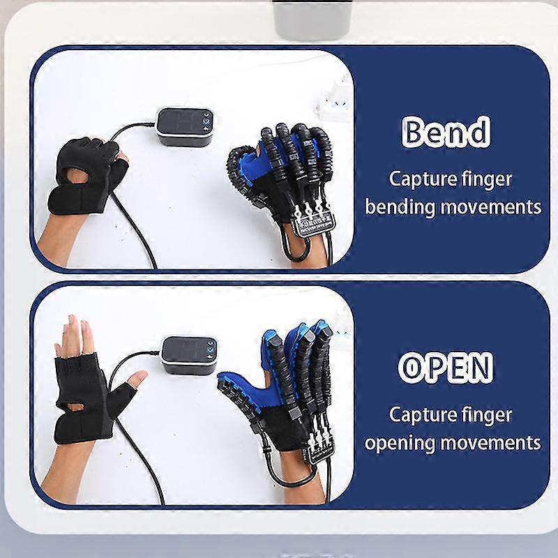 Hand Rehabilitation Gloves Intelligent Massage Gloves Hemiplegia Hand ...
