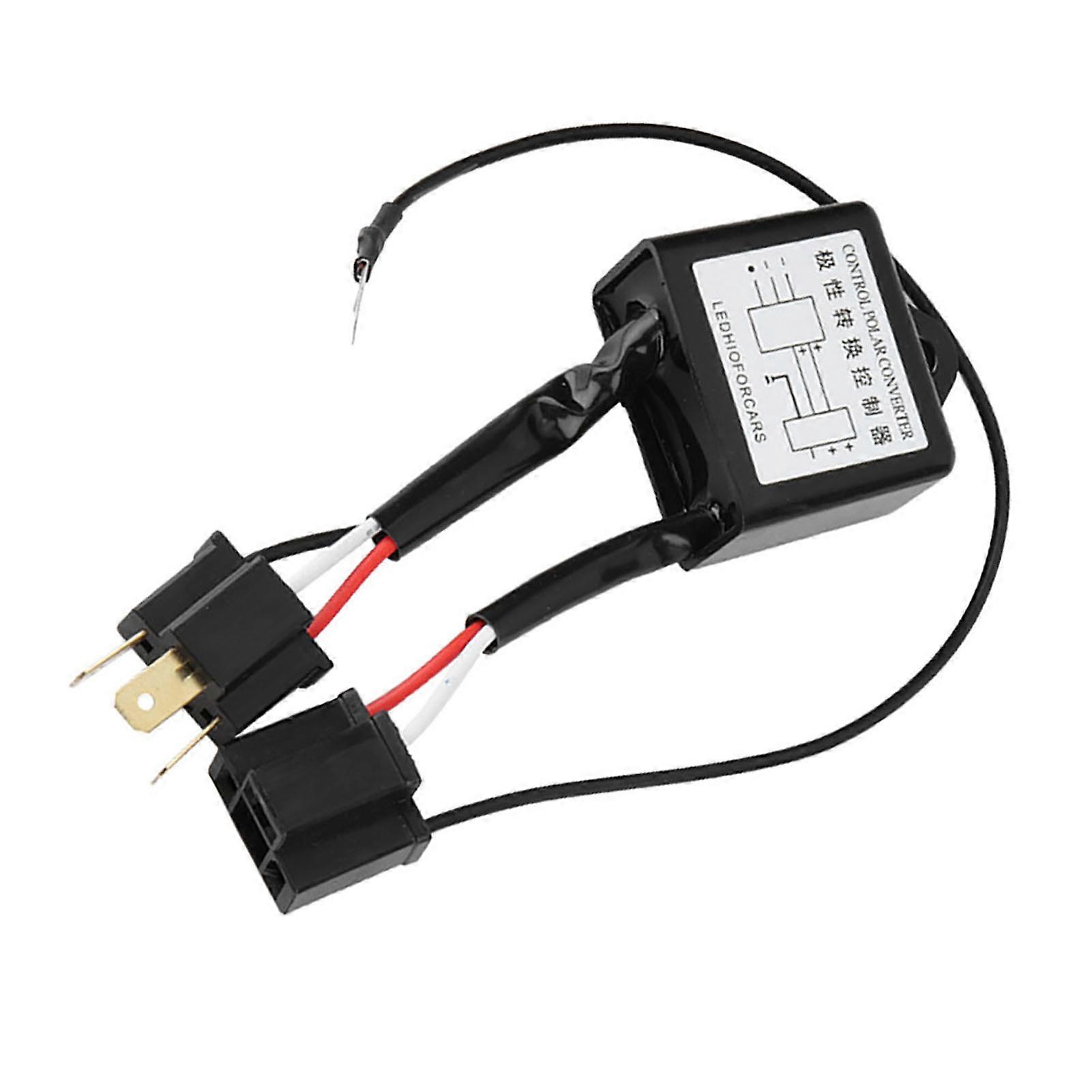 2pcs LED Negative Converter Polar Negative Switch Harness Adaptor ...