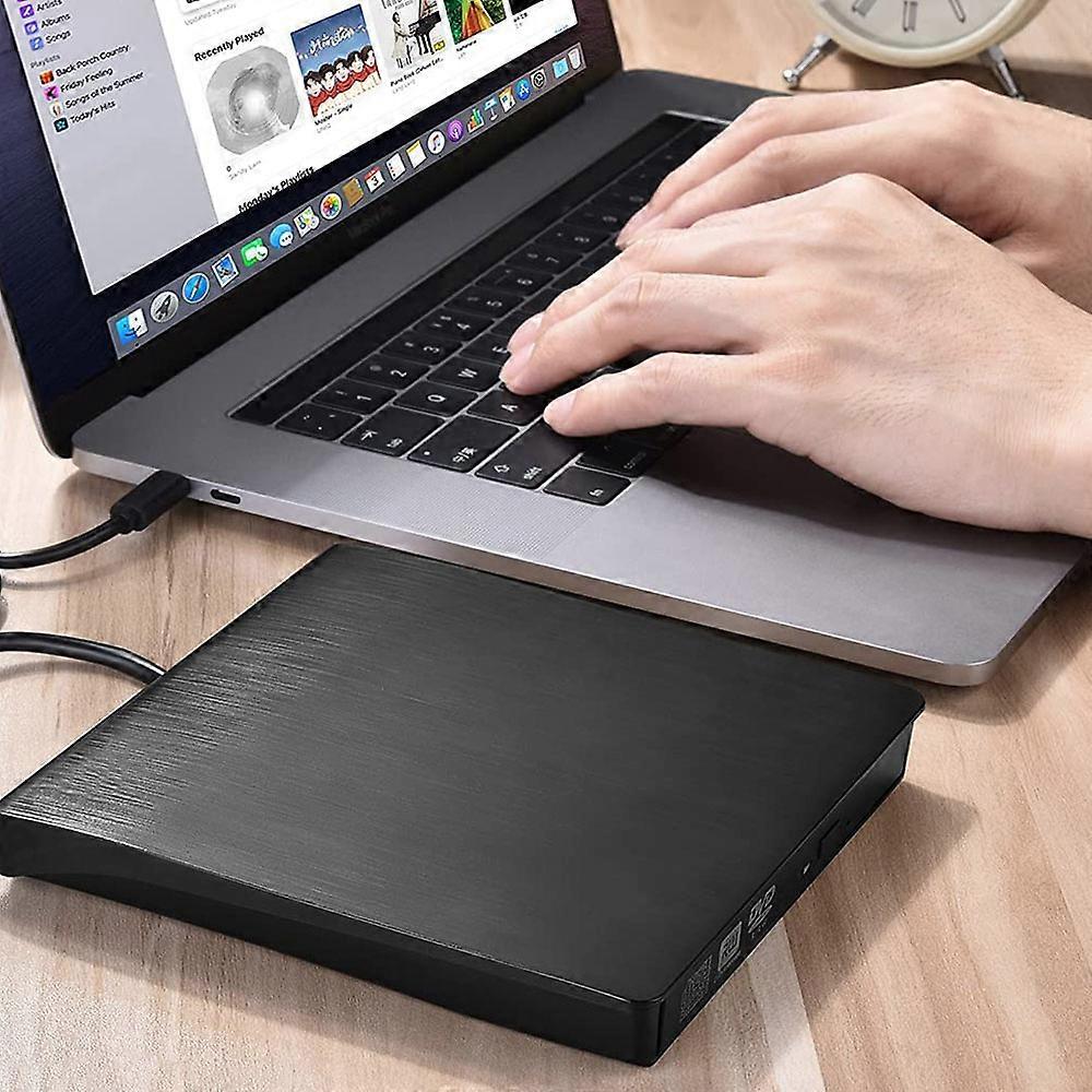 Zewnętrzny napęd CD DVD, przenośny napęd CD DVD USB 3.0 +/-RW Slim CD ...