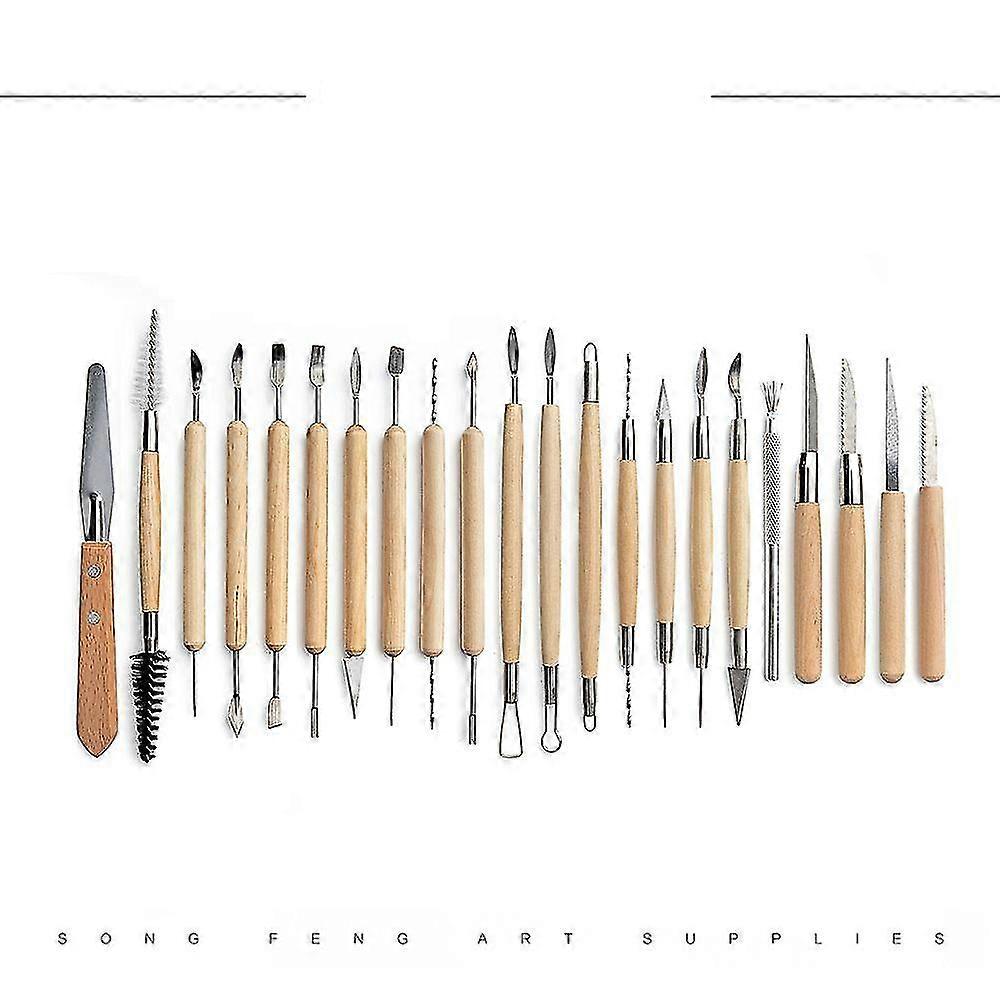 Pottery Tool Kit, Ceramic Polymer Clay, Sculpture Kit, Modeling ...