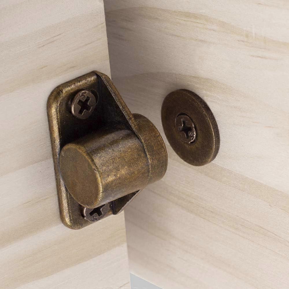 6PCS Round Magnets Cupboard Catch with Screw Magnets Door Closers ...