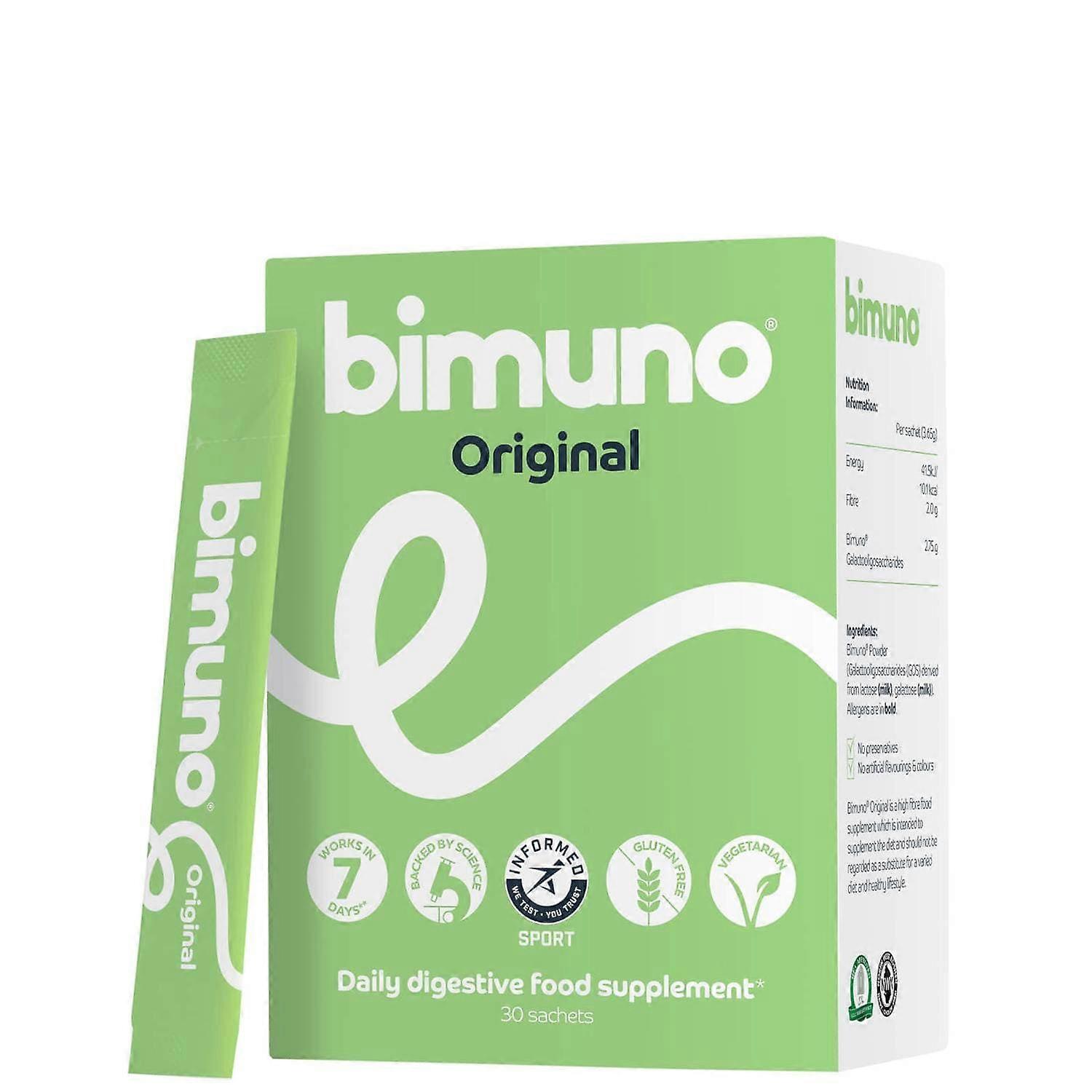 Bimuno Original Prebiotic Supplement - 90 Sachets, Three Month Supply ...