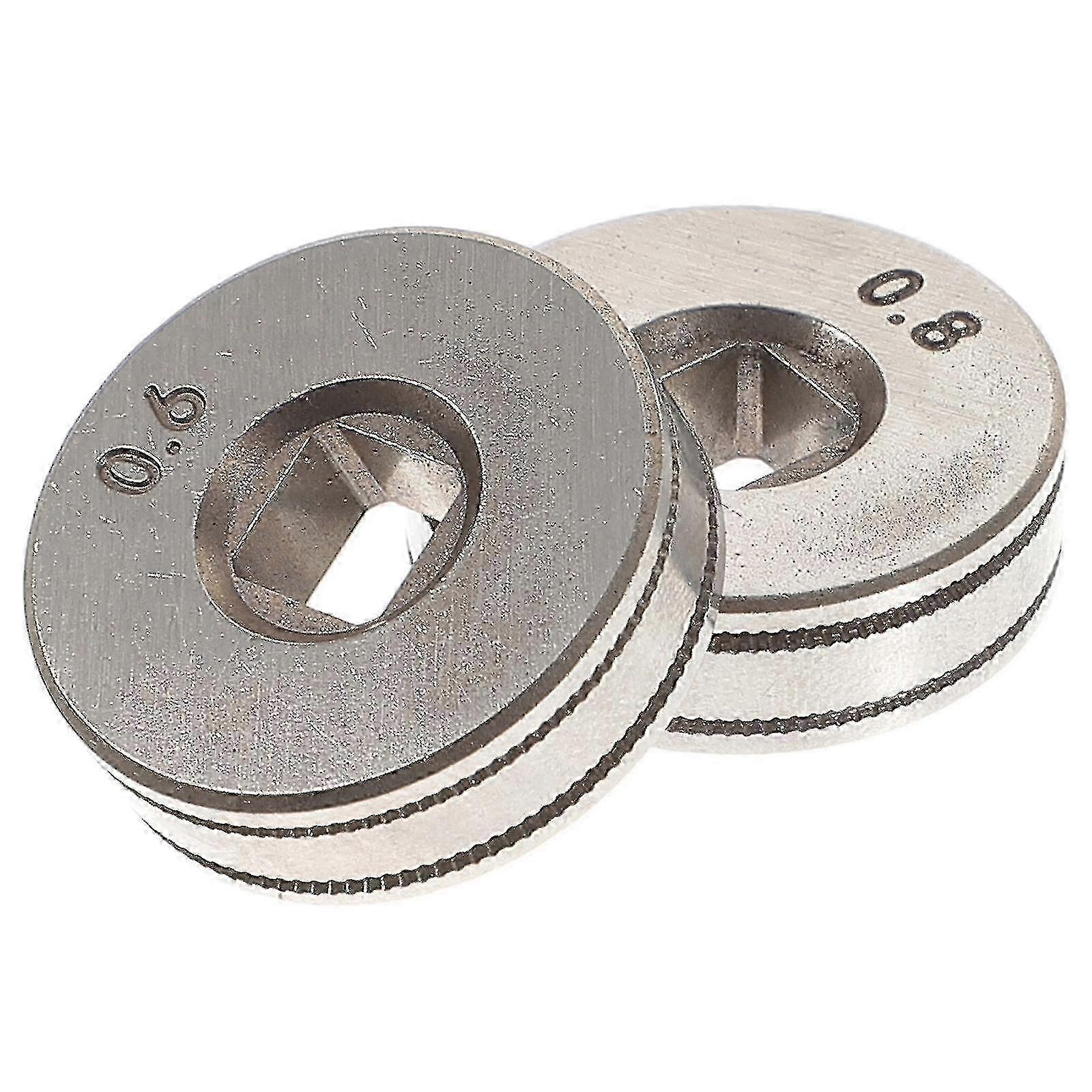 2pcs Welder Wire Feed Drive Roll Wheel 06/08 Welding Machine Wire Feed ...