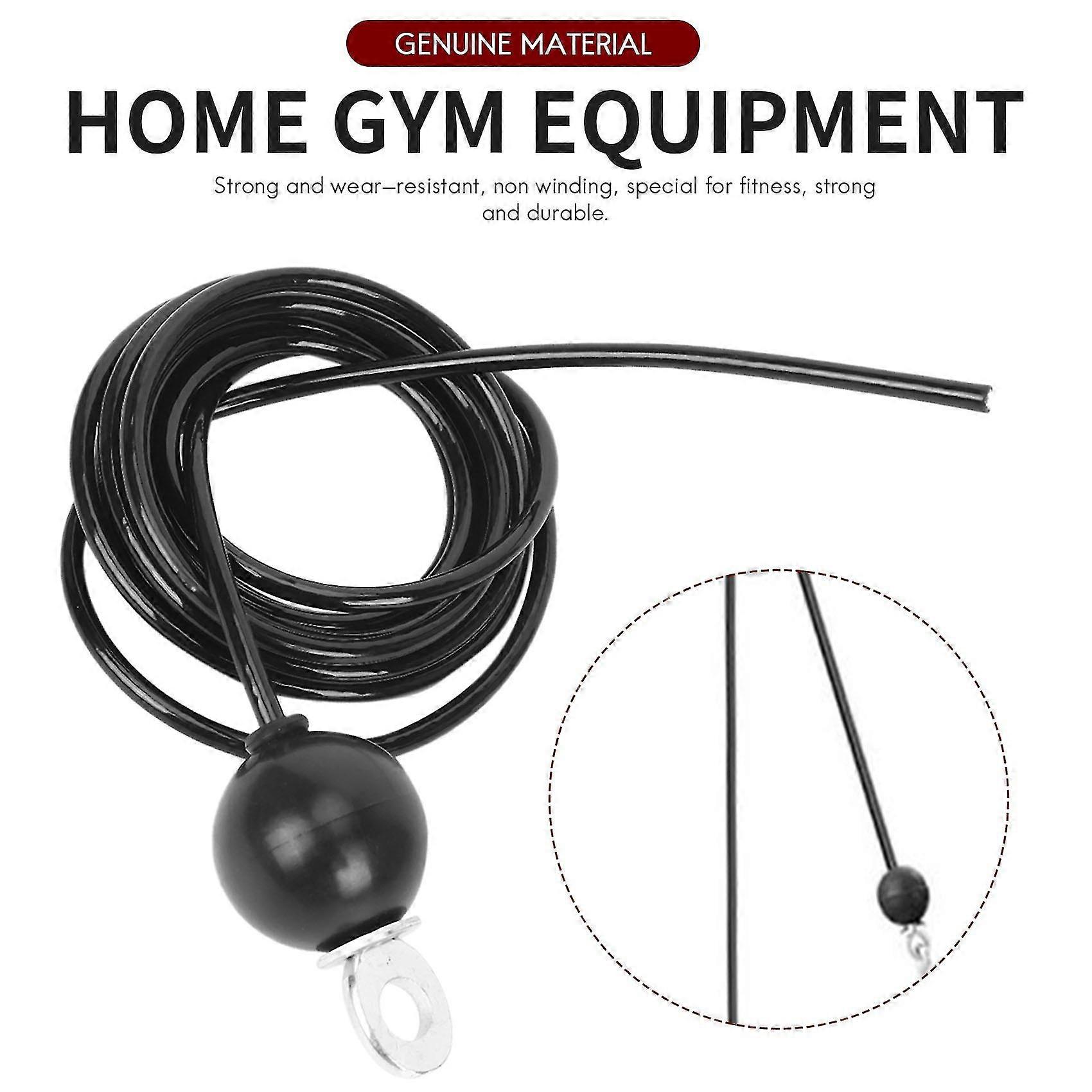 3meters Gym Adjustable Cable Wire Rope Heavy Duty Steel Gym Fitness ...