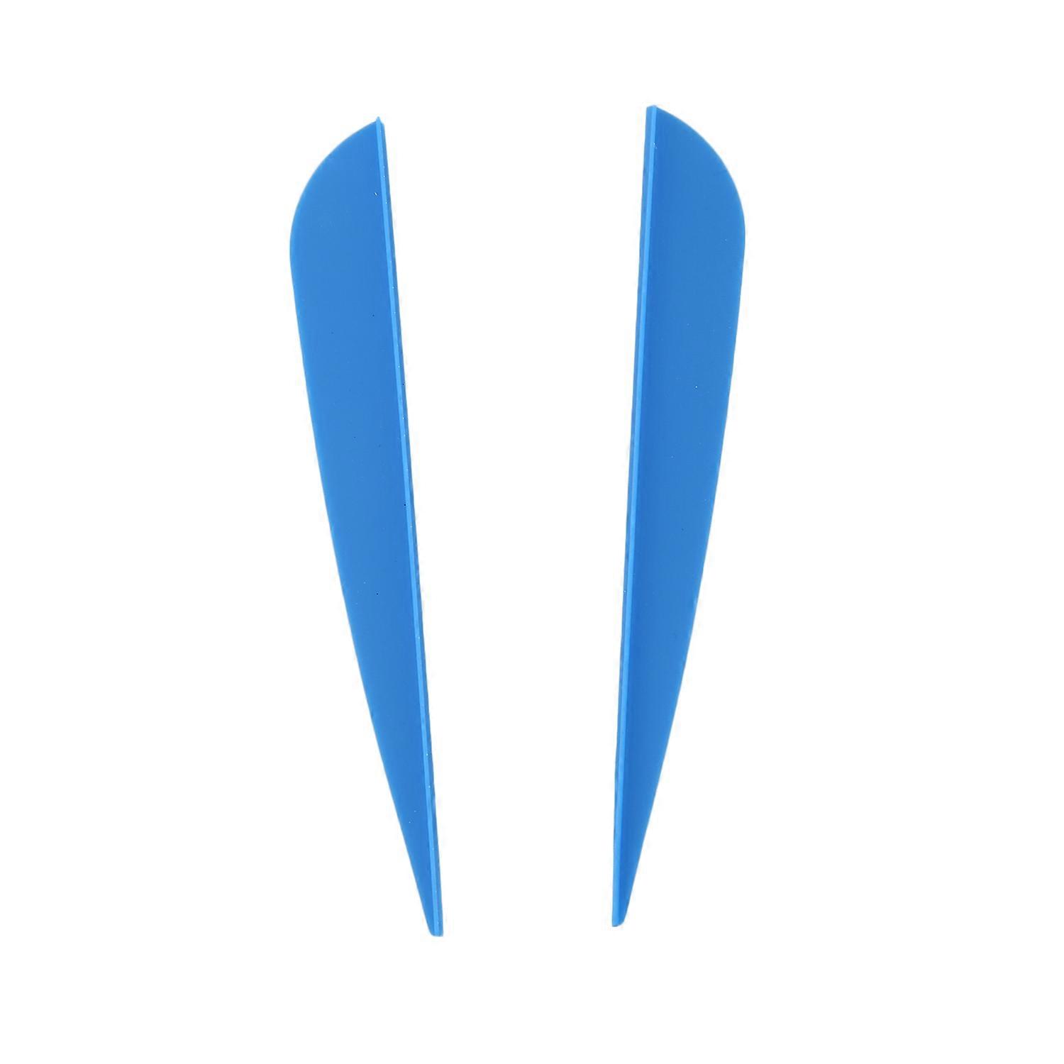 Arrows Vanes 4 Inch Plastic Feather Fletching for DIY Archery Arrows 50 ...