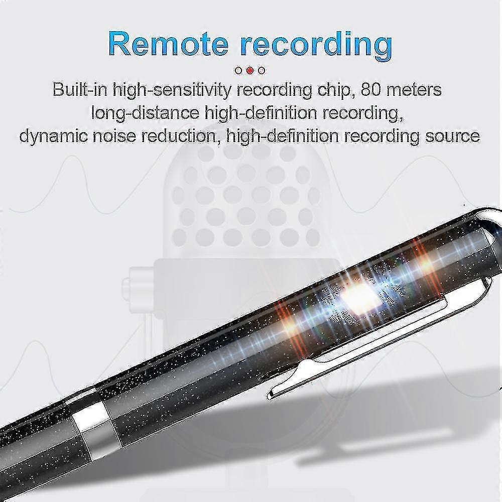 Speech-to-text Writable Recording Pen Intelligent High-definition Noise ...