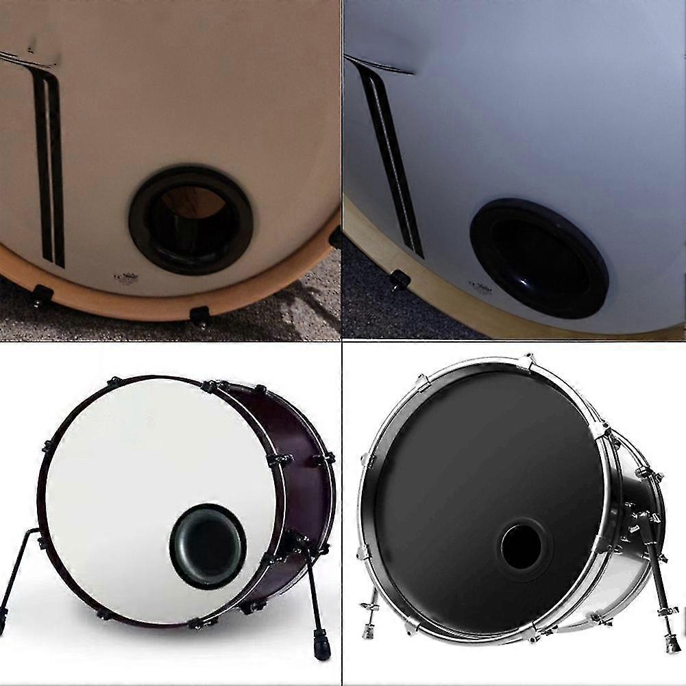 Bass Drum Enhancer Abs Rubber Bass Drum Enhancer With Black Port Hole ...