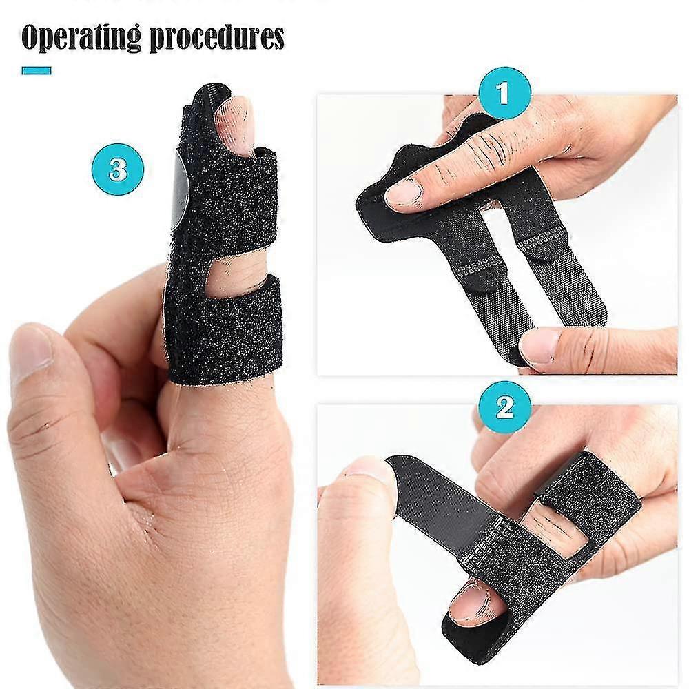 4 Pack Trigger Finger Splints Finger Brace Finger Knuckle ...