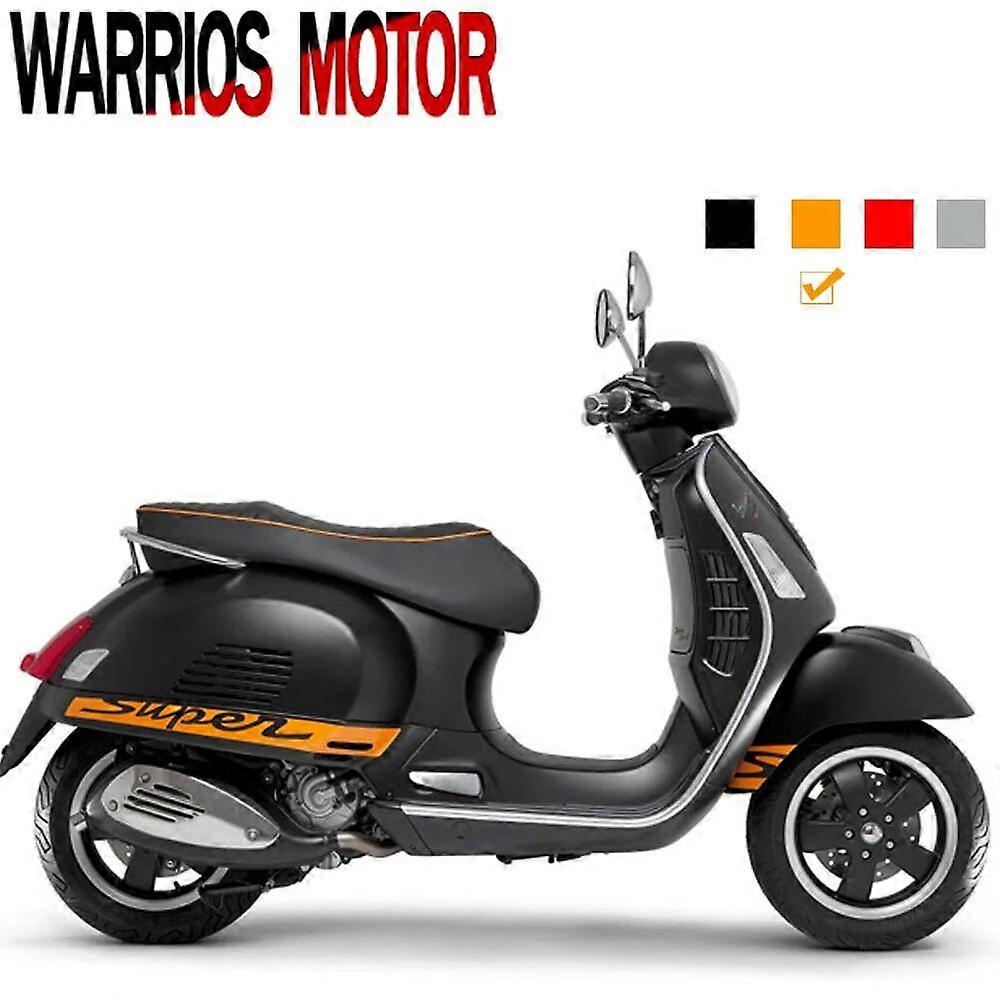 Super Sports For Vespa GTS 300 GTS300 Motorcycle Decal "Super" Sticker ...