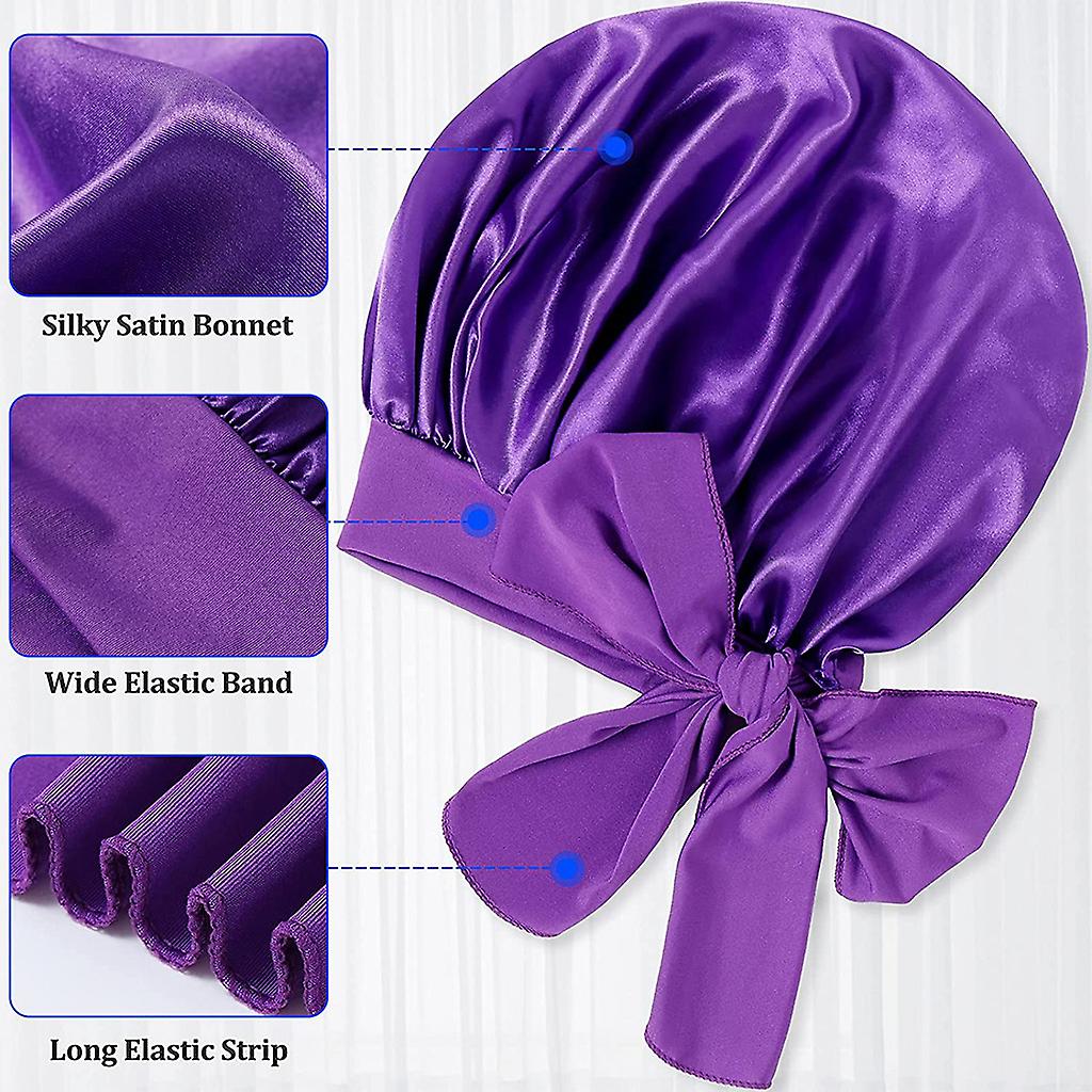 Shower Cap Long Hair Adjustable Reusable Muslim Shower Caps Large ...