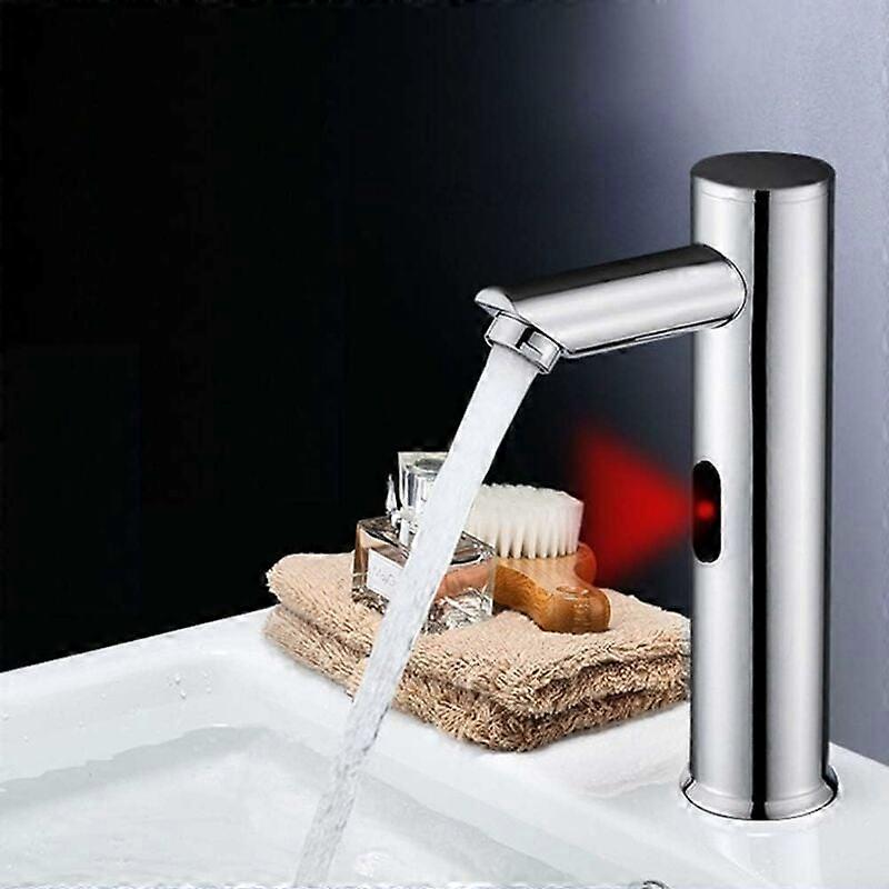 Touchless Automatic Infrared Faucet, Cold Water Faucet, Battery, Water ...
