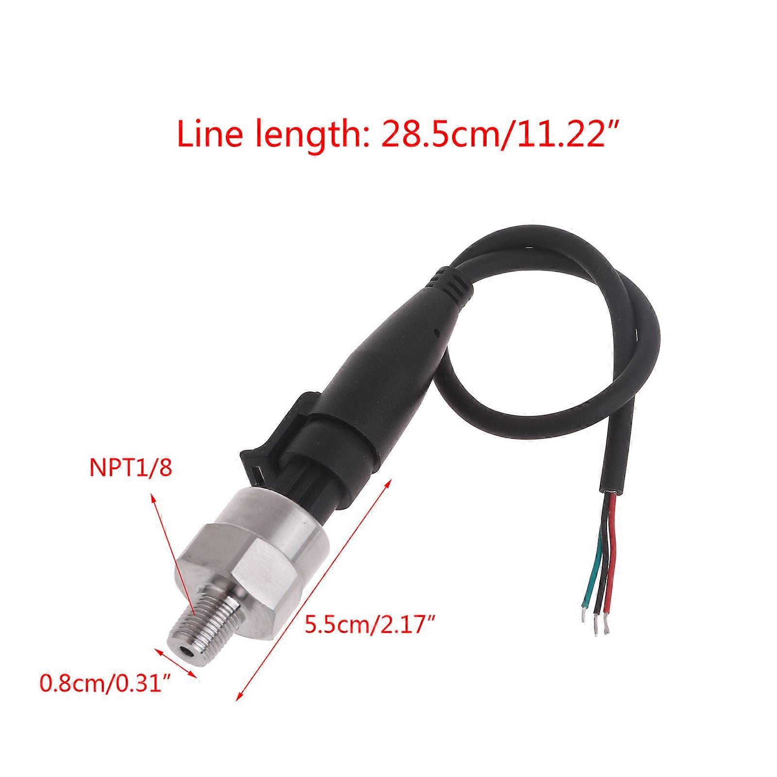 Easy to Install Pressure Sensor Transducer Transmitter Sender for Water ...