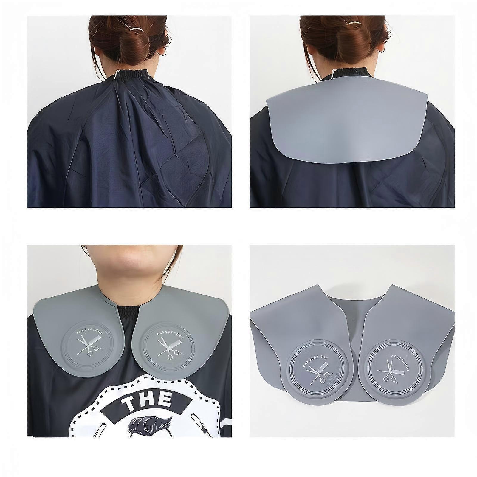 Long Silicone Haircut Cape Easy to Clean Quick Dry Anti Static Hair ...