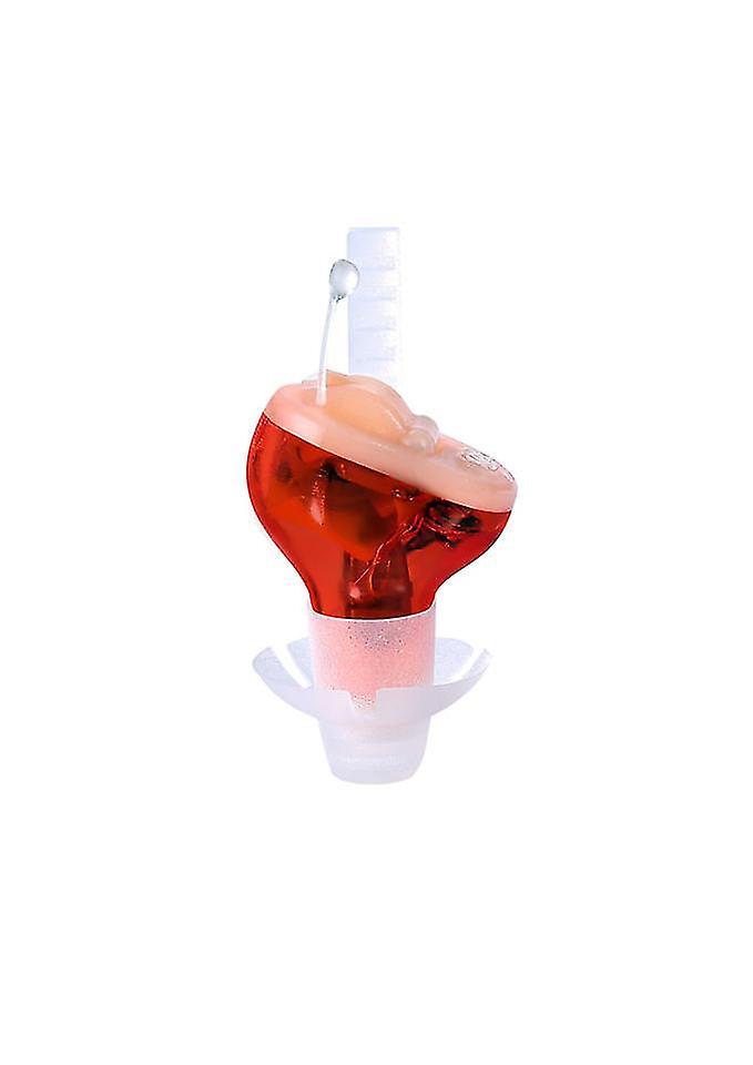 Red Hearing Aid For Seniors And Adults With Noise Reduction And ...