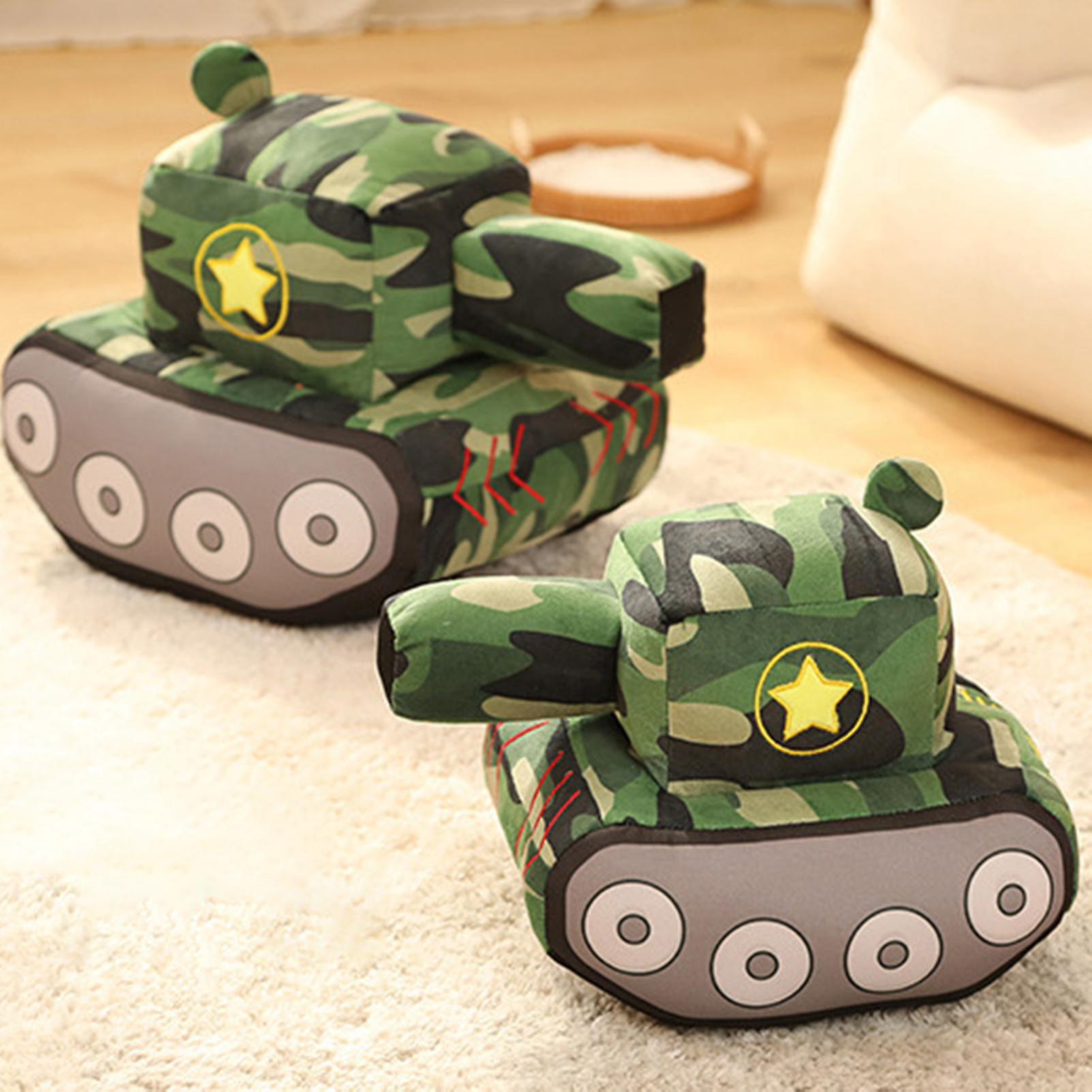 Tank Plush Toy Simulation Modeling Pentagram Pattern Camouflage ...