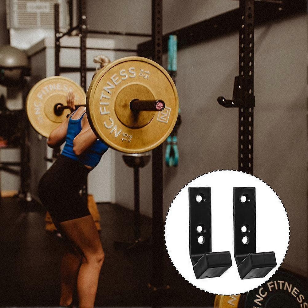 4 Pcs J Hook Squat Rack Hitch Accessories Squat Rack Barbell Holder Gym ...