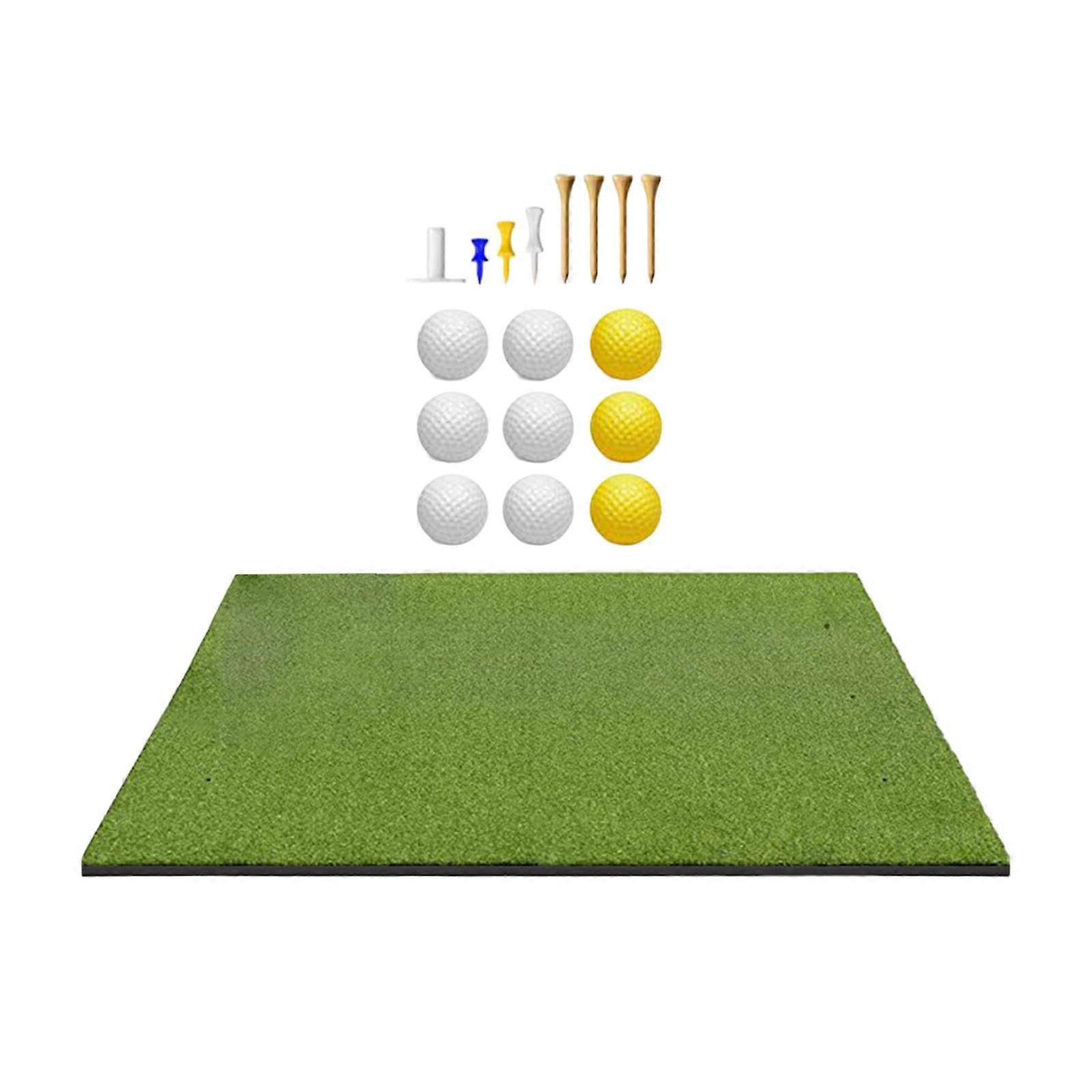 Golf Hitting Mat Gifs Realistic Grass Golf Training Pad for Game Sports ...