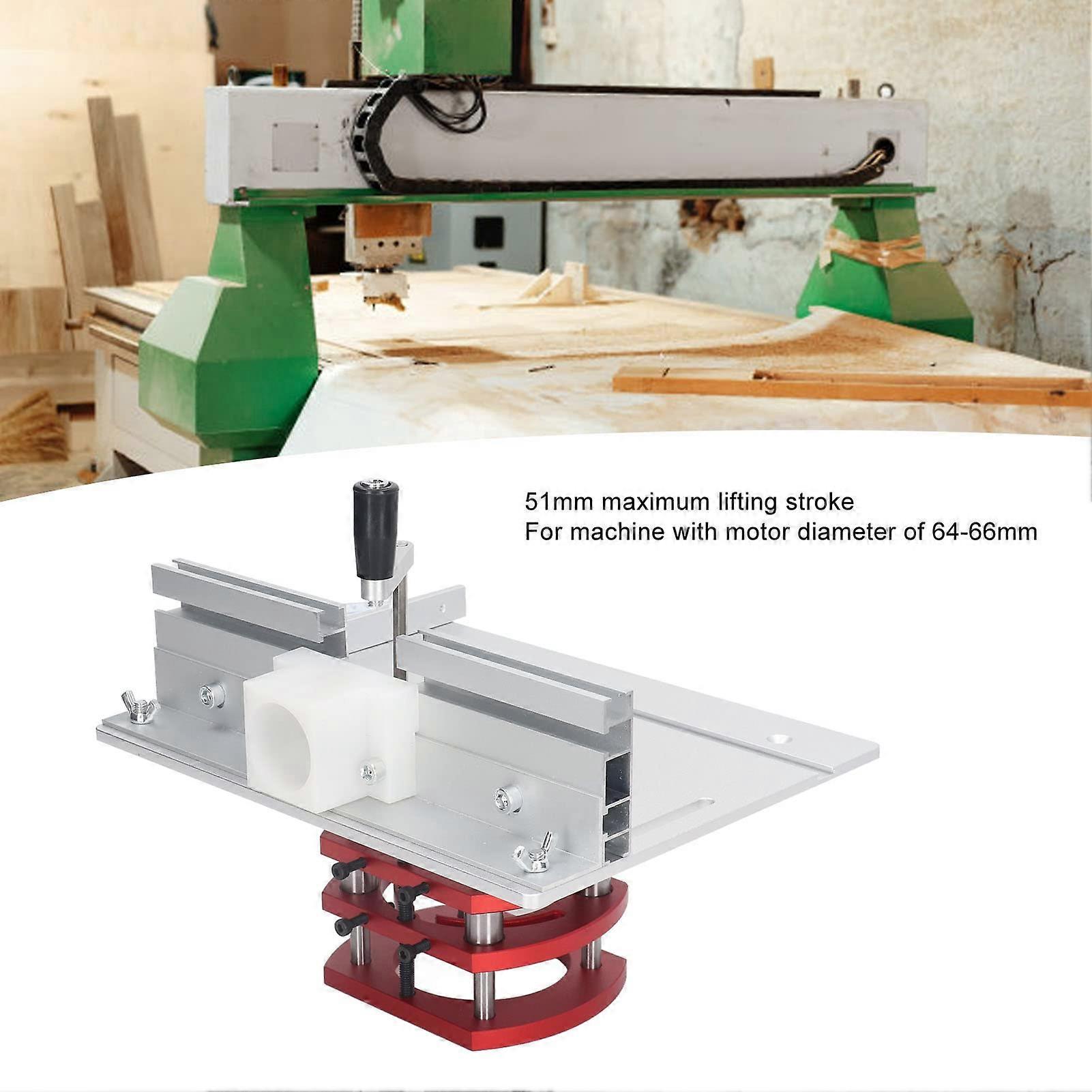 Router Lift for 65mm Diameter Motors, Router Lift and Plate Set, for ...