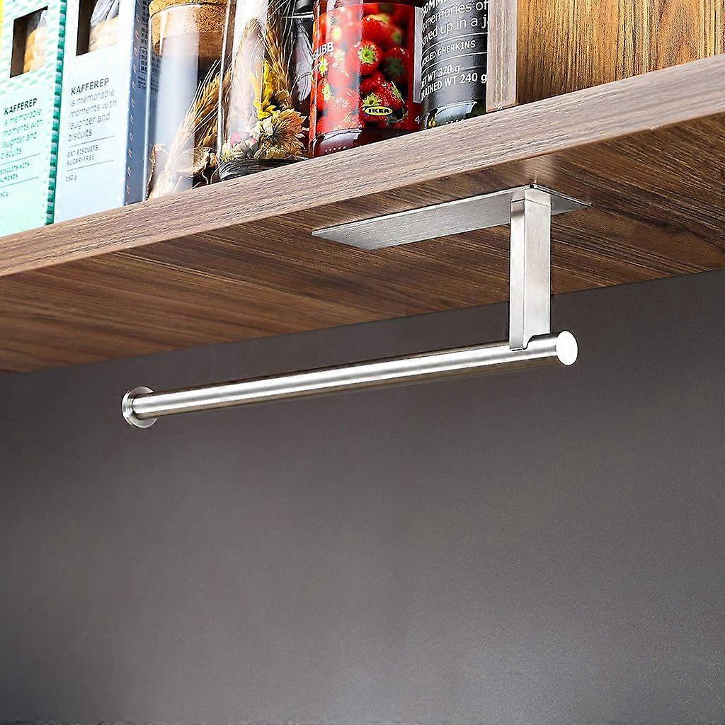 Kitchen roll holder without drilling Kitchen paper holder Self-adhesive ...