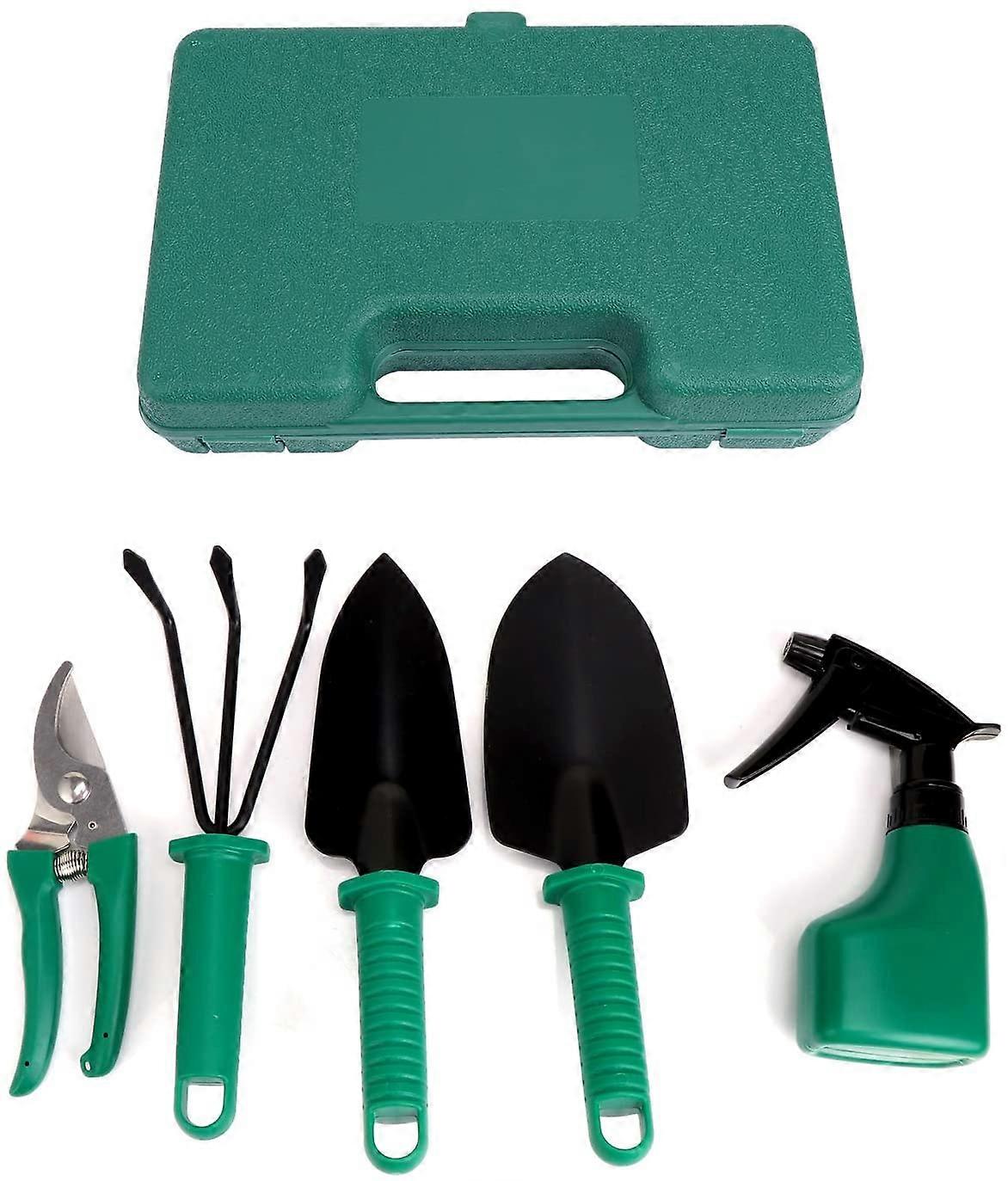 Gardening Tools with 5 Pieces with Scissors, Shovels, Rakes and Sprayer ...