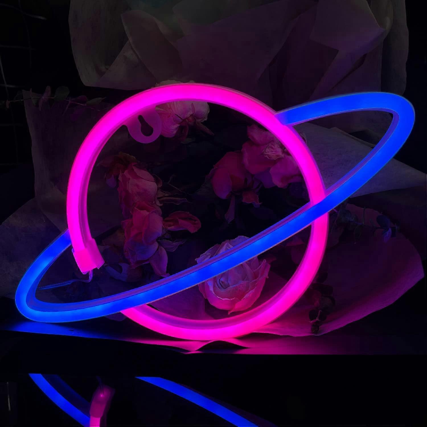 LED Planet Neon Signs LED Planet Planet Neon Signs Battery or USB ...