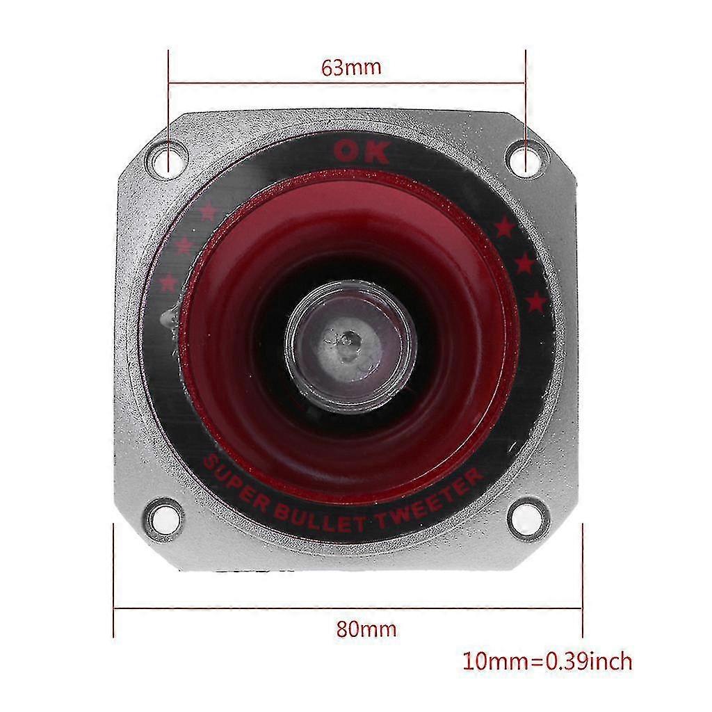 2pieces Max.100w Piezo Tweeters Horn Piezoelectric Speaker Buzzer ...