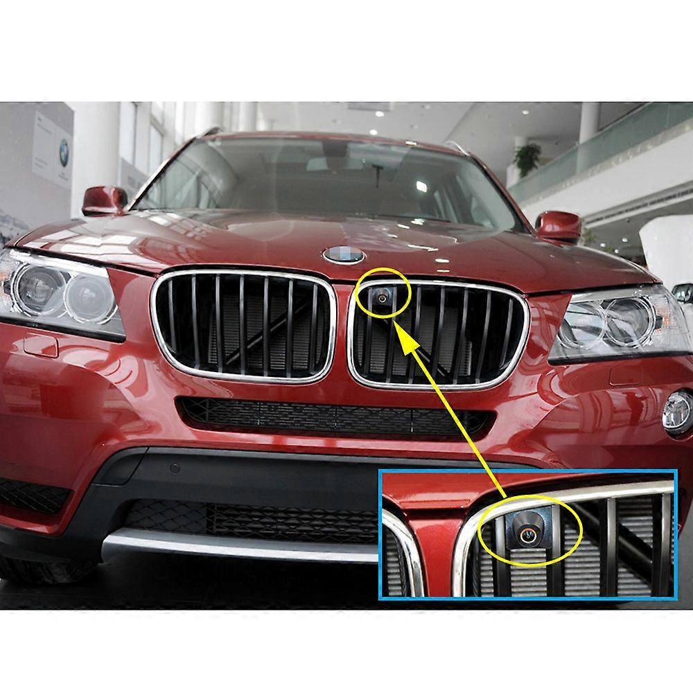 Large wide-angle golden car camera For BMW X3 Front View Camera AHD ...