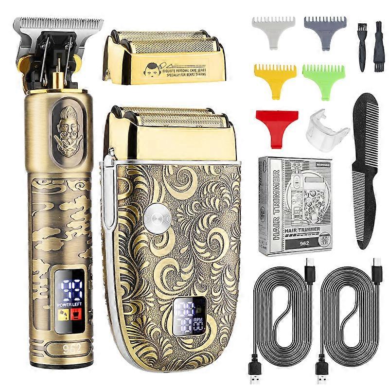 Dww-Tondeuse Barbe Homme et Tondeuse Cheveux Hommes Professionnel Rasoir lectriques Hommes ...