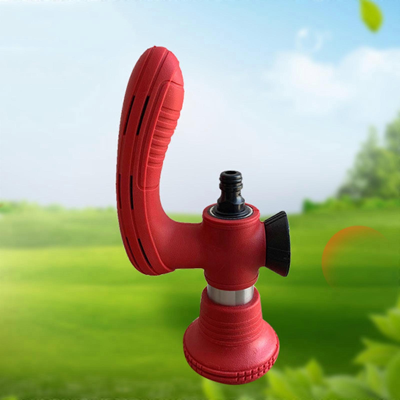 Portable Fire Water Gun Garden Hose Spray Nozzle Hoses Sprayer Spraying ...