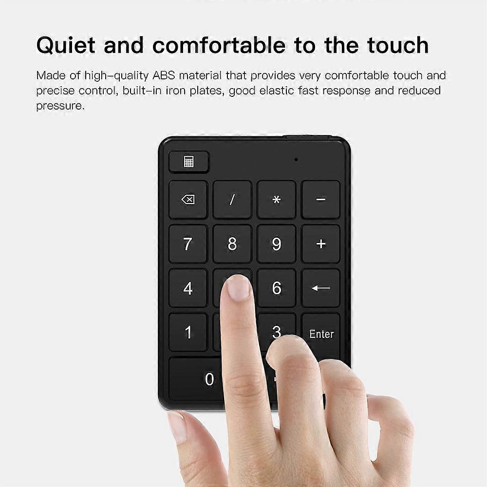 Gaibosi 19 Keys Universal Bluetooth Wireless Numeric Keypads Mini Numpad With Function Keys ...